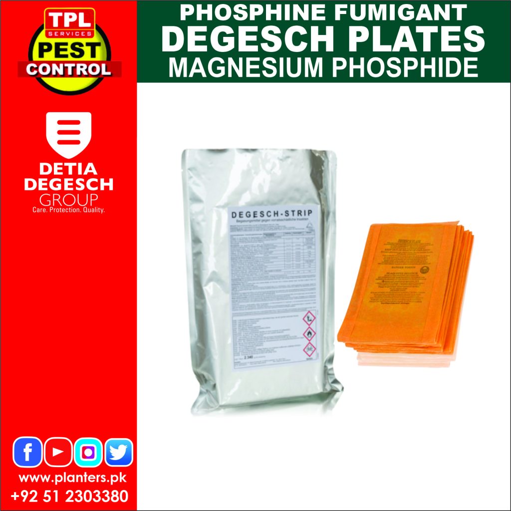 DEGESCH PLATES (Magnesium Phosphide - Made in Germany) - Planters Pvt Ltd